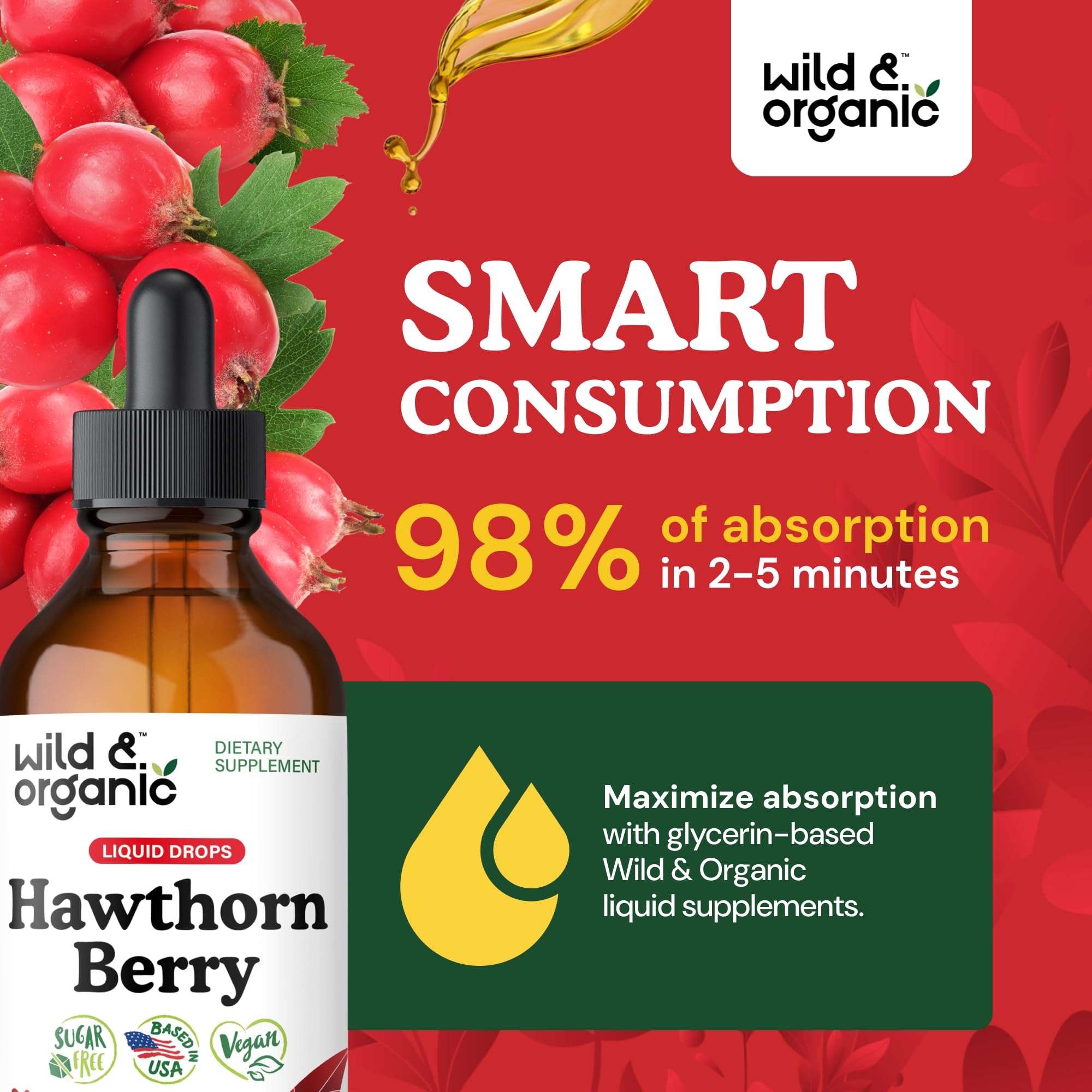 wild hawthorn tincture for immune support