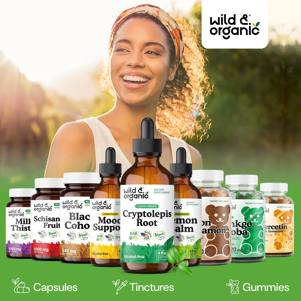 Wild & herbal supplements for detoxification