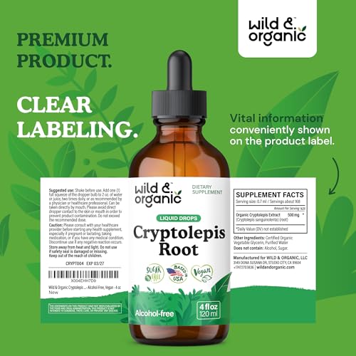 Wild & herbal tincture for natural detox