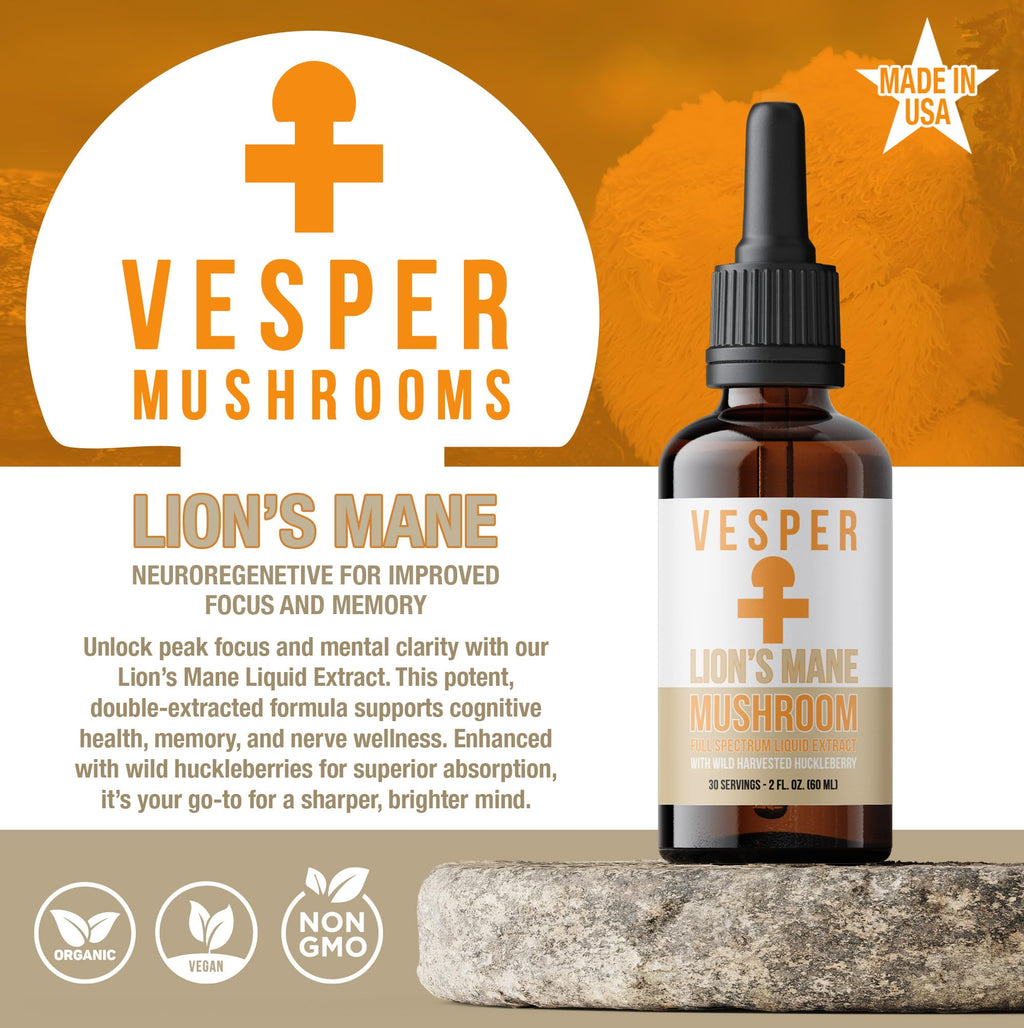 Wild huckleberry infused mushrooms for enhanced focus