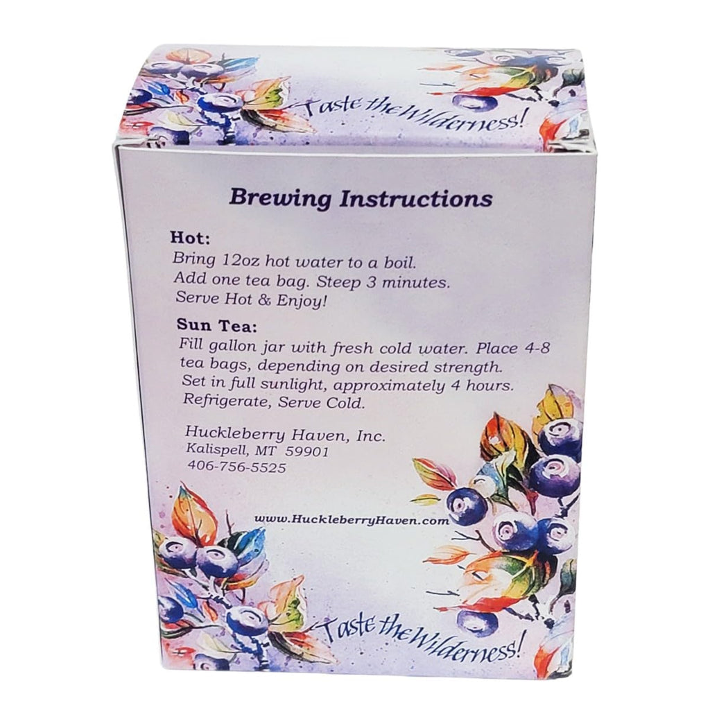 wild huckleberry tea for relaxation