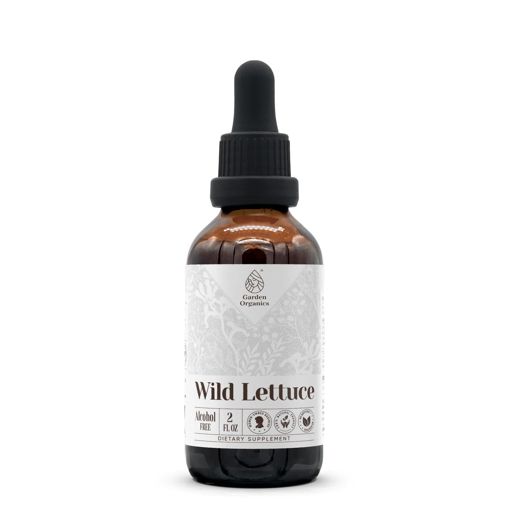 wild lettuce alcohol-free tincture drops