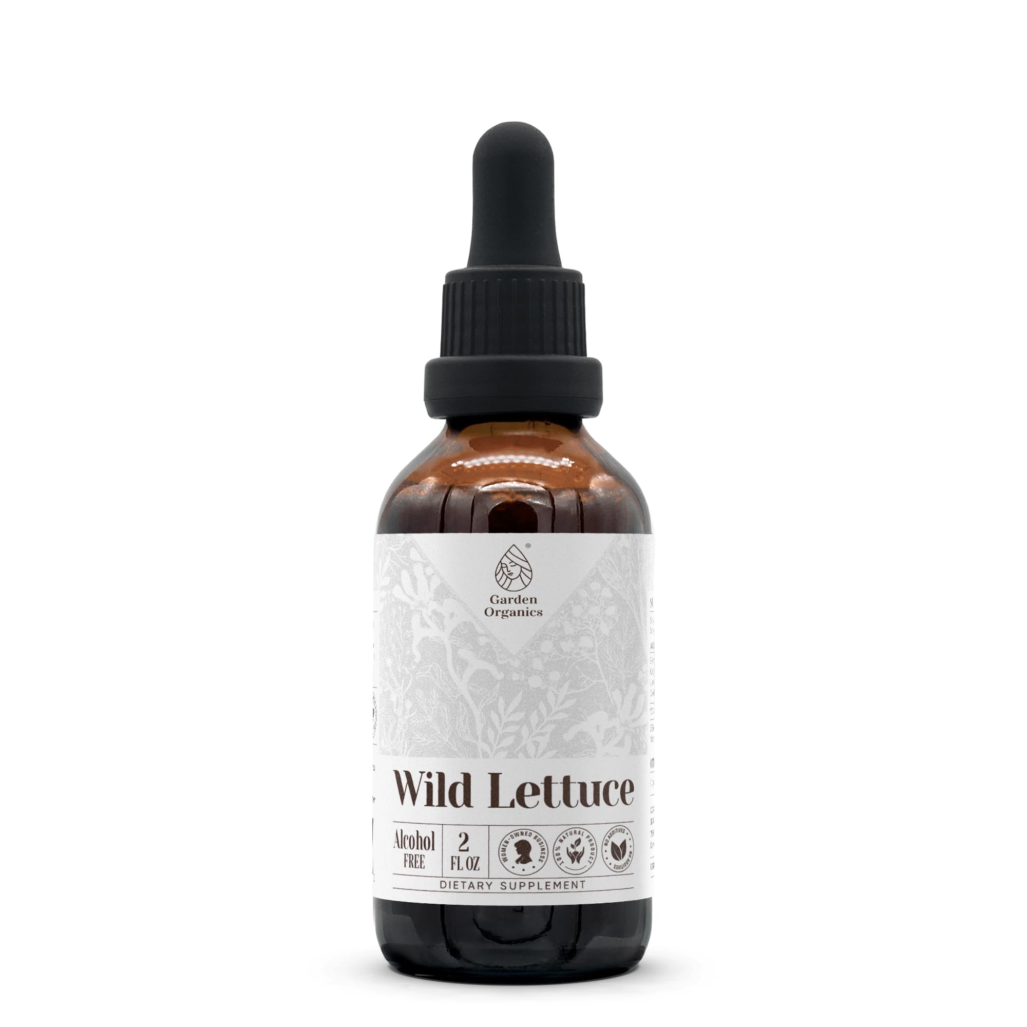 wild lettuce alcohol-free tincture drops