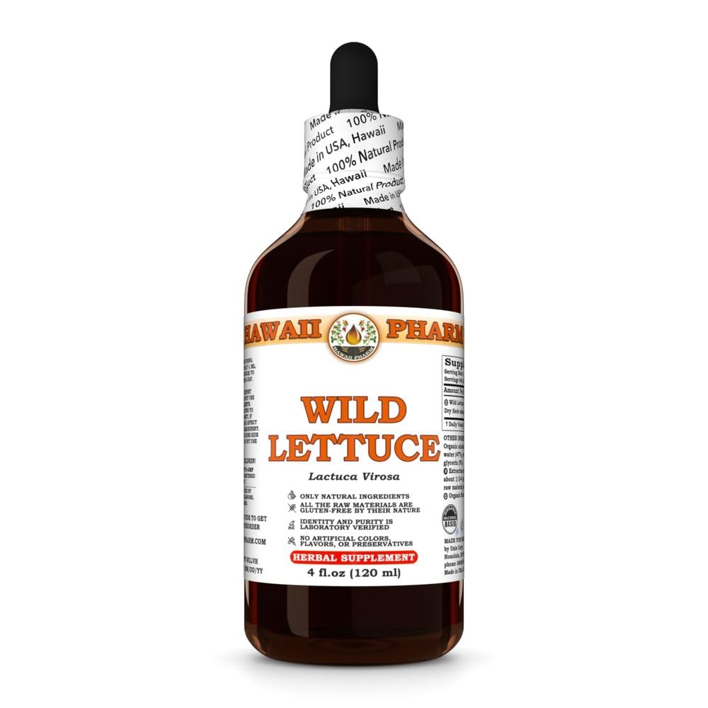 wild lettuce herbal tincture benefits