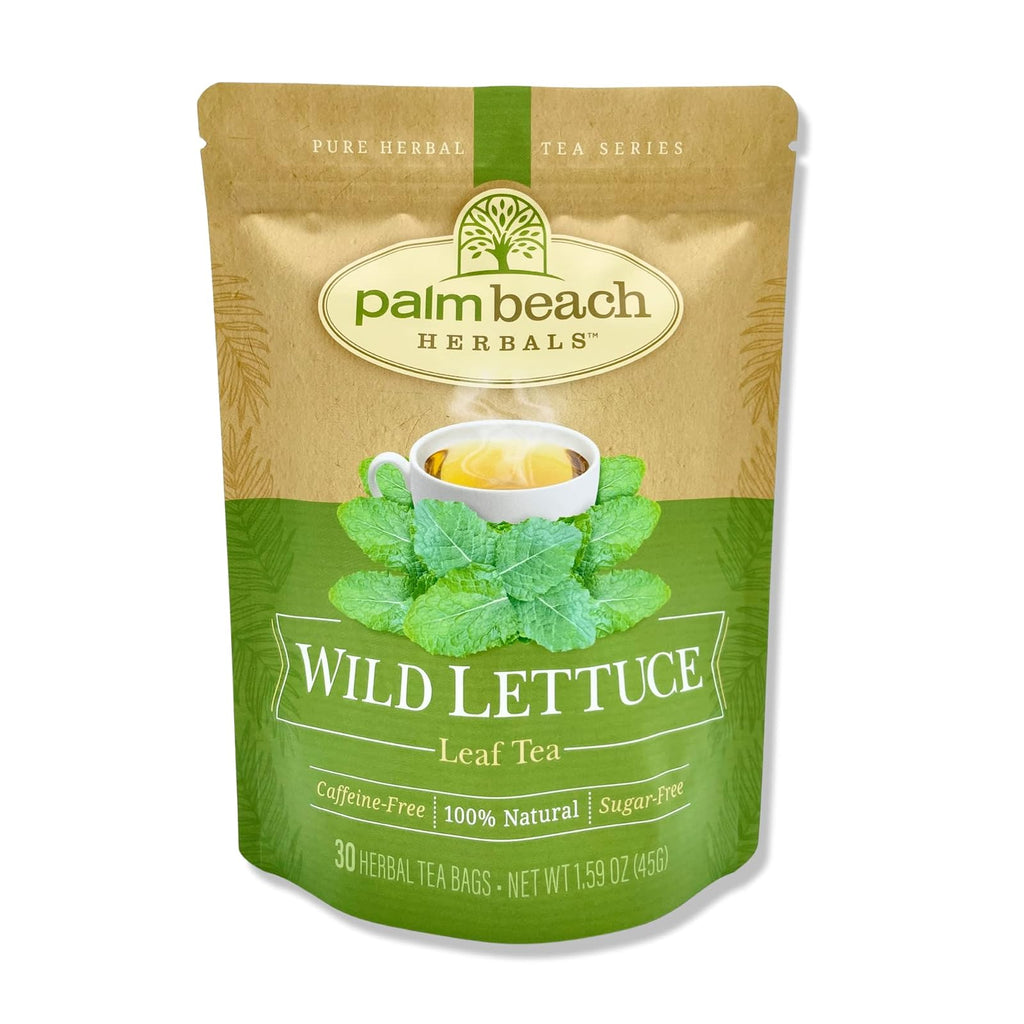 wild lettuce leaf tea bags
