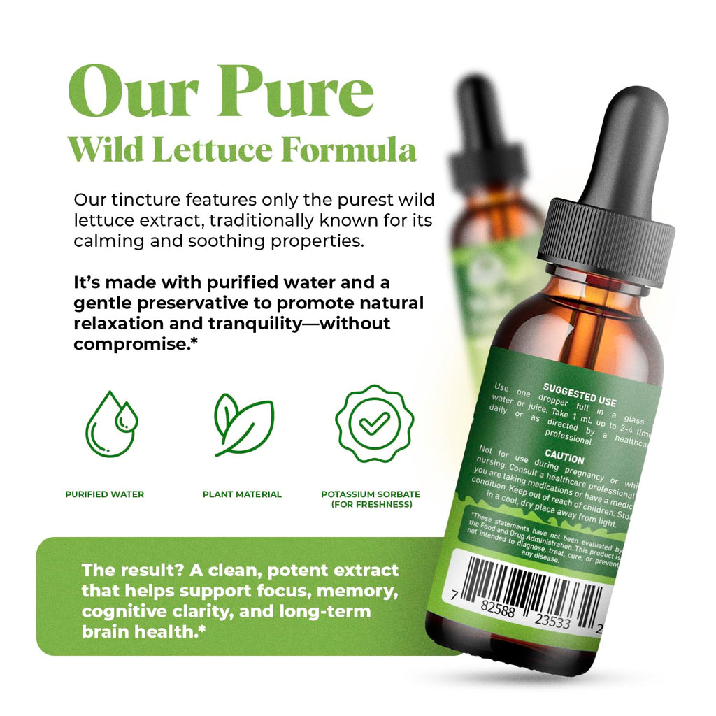 wild lettuce tincture for better sleep