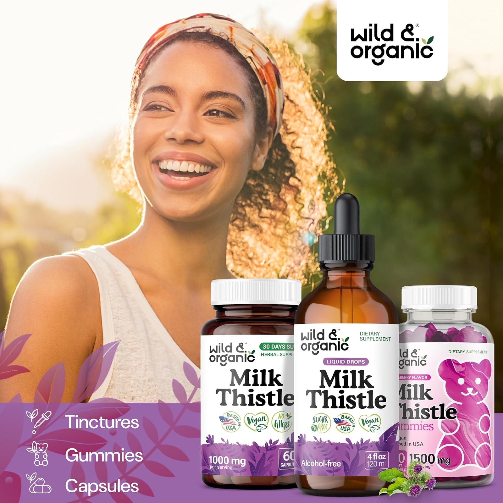 wild milk thistle tincture benefits