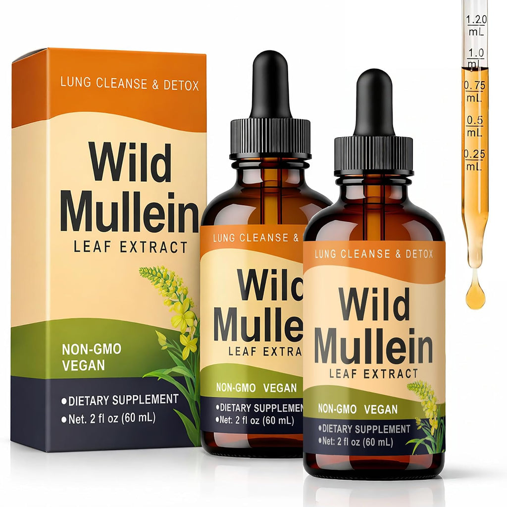 Wild Mullein Drops herbal remedy