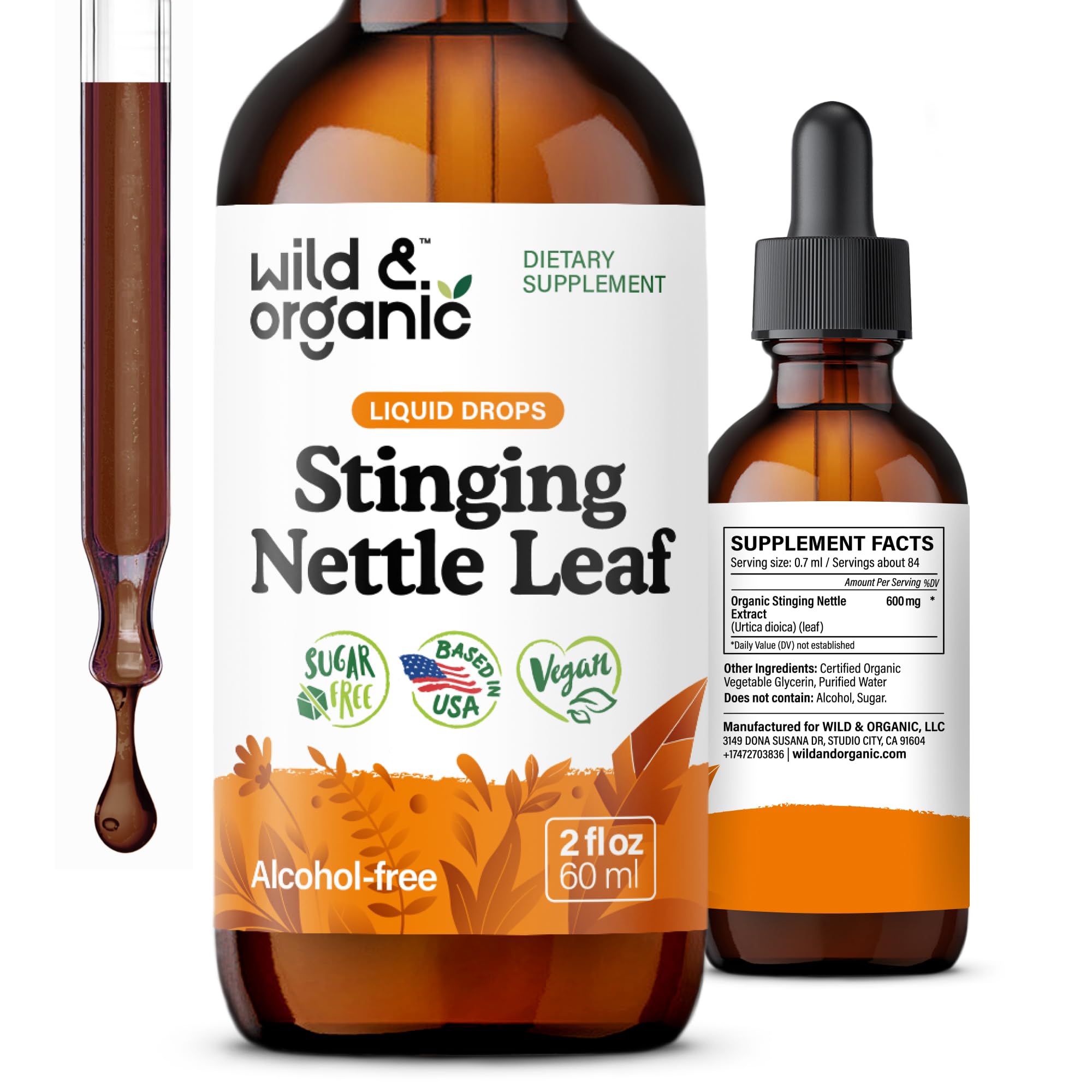 wild nettle leaf extract drops
