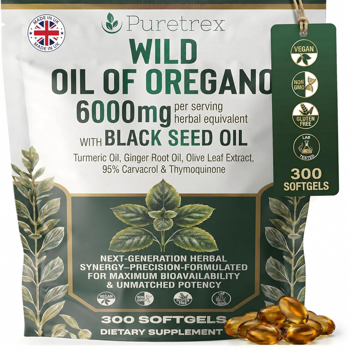 Wild Oil of Oregano softgels