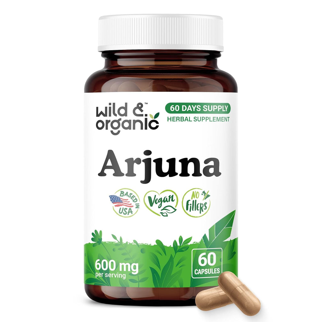 Wild & Organic Arjuna Bark capsules