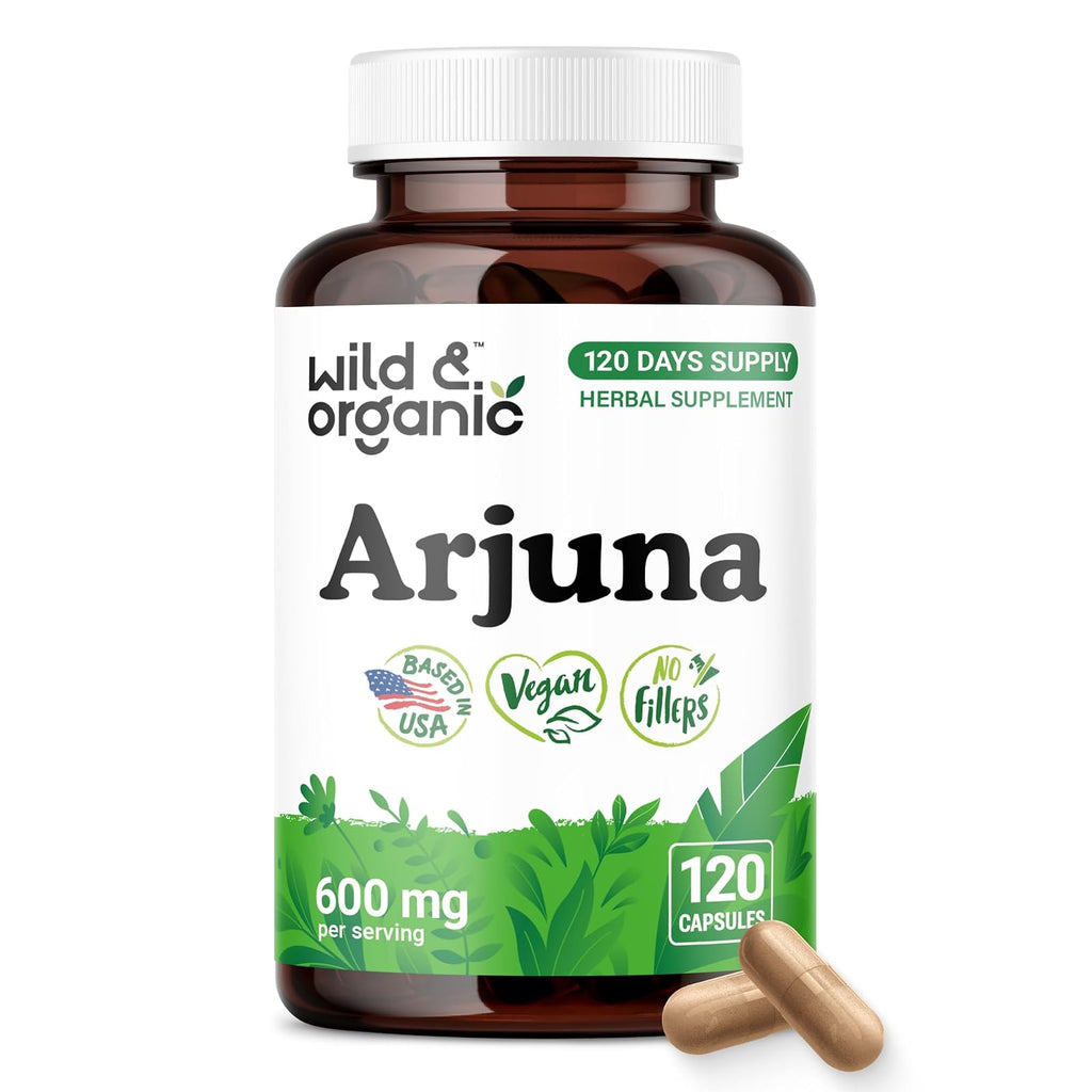 Wild & Organic Arjuna Bark capsules