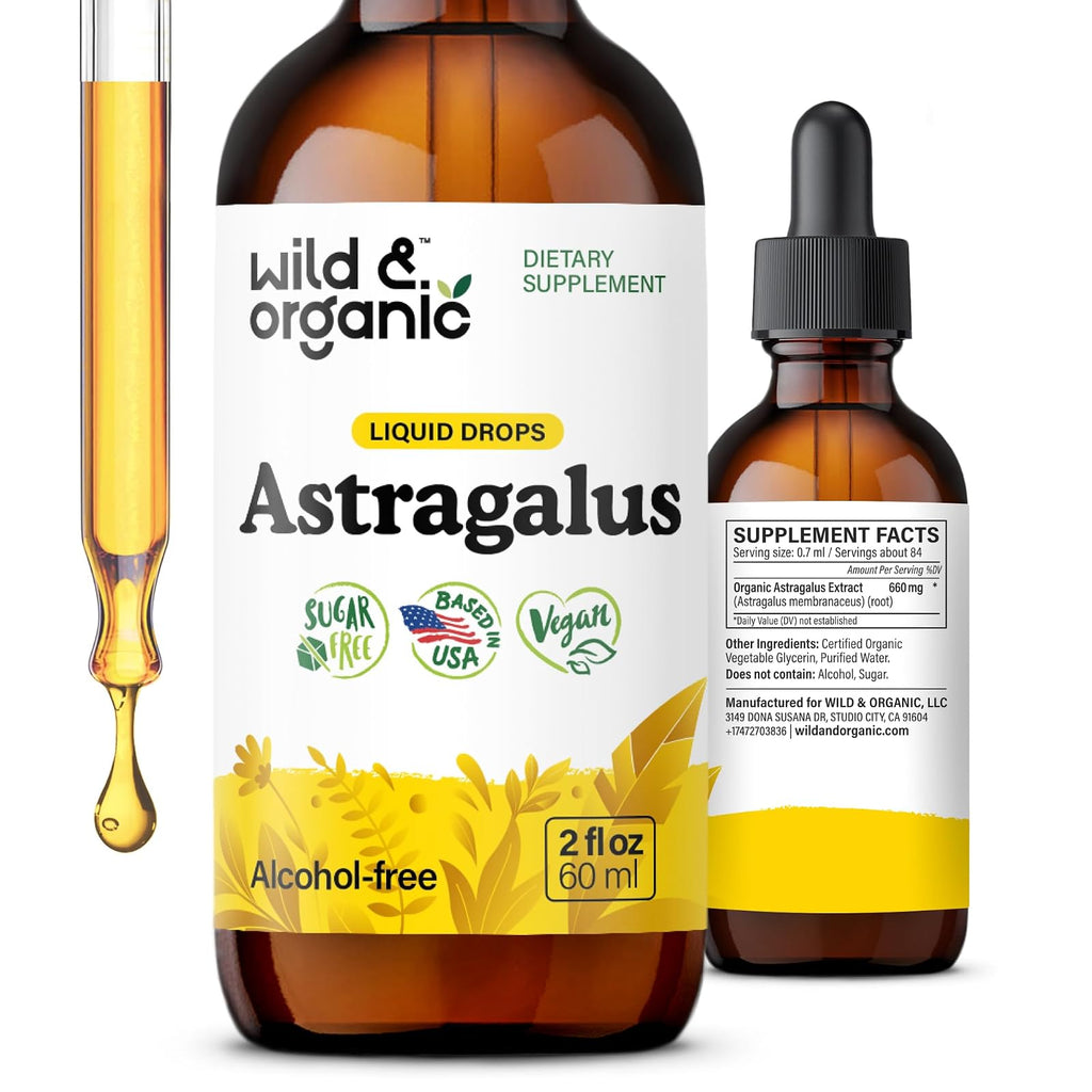 wild organic astragalus extract drops