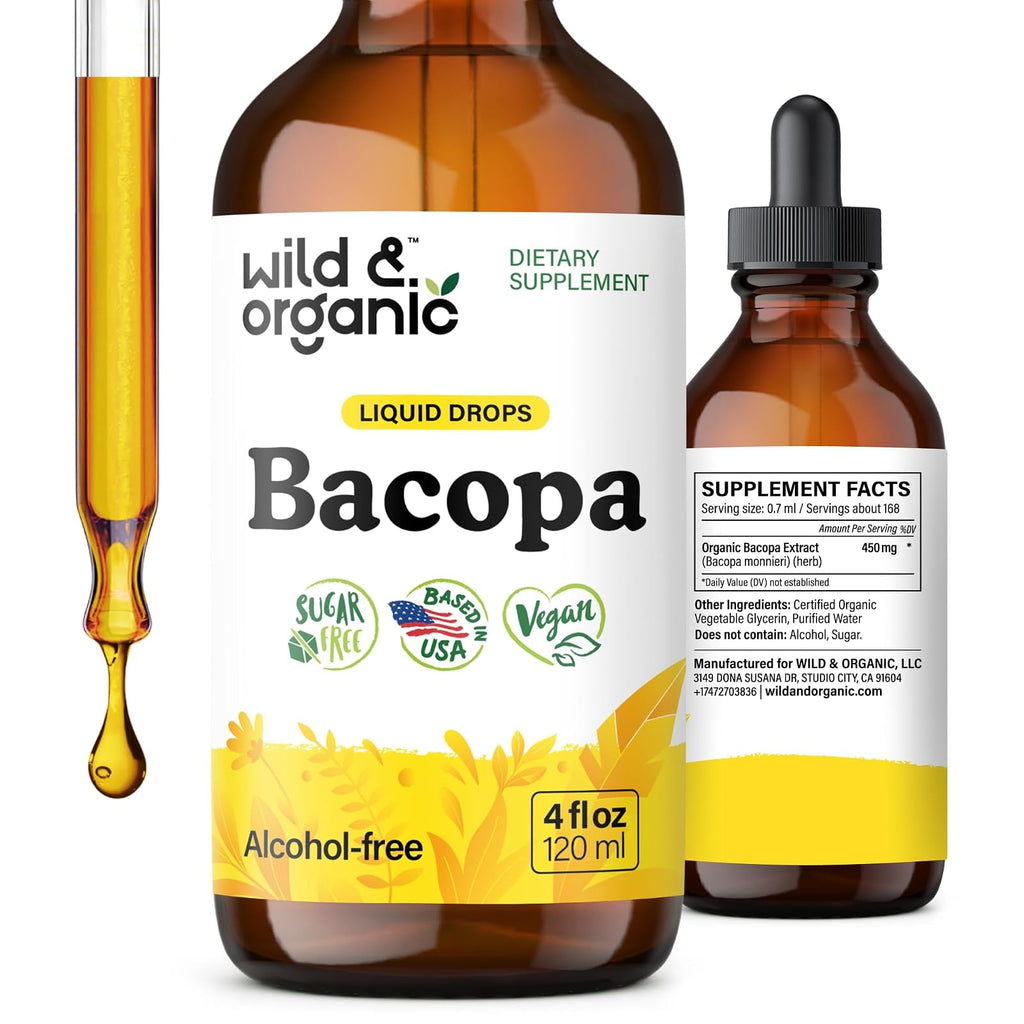 Wild & Organic Bacopa Monnieri extract