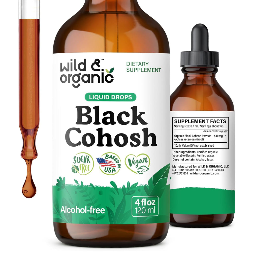 Wild & Organic Black Cohosh herbal supplement