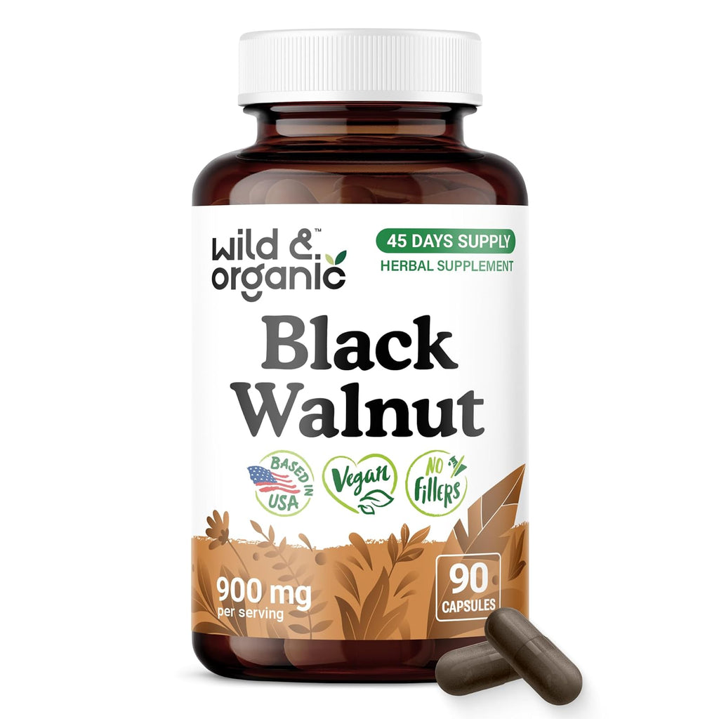 wild organic black walnut capsules
