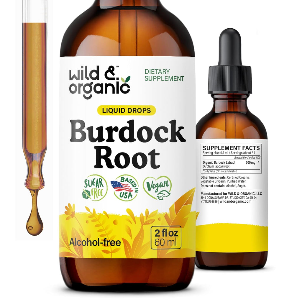 wild organic burdock root extract
