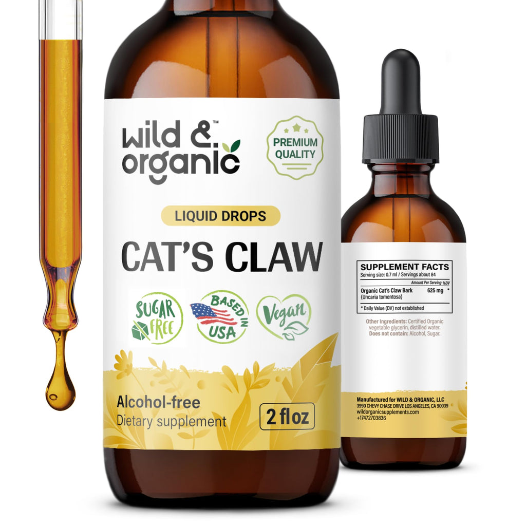 Wild & Organic Cats Claw tincture