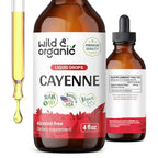 Wild & Organic cayenne pepper drops for cooking