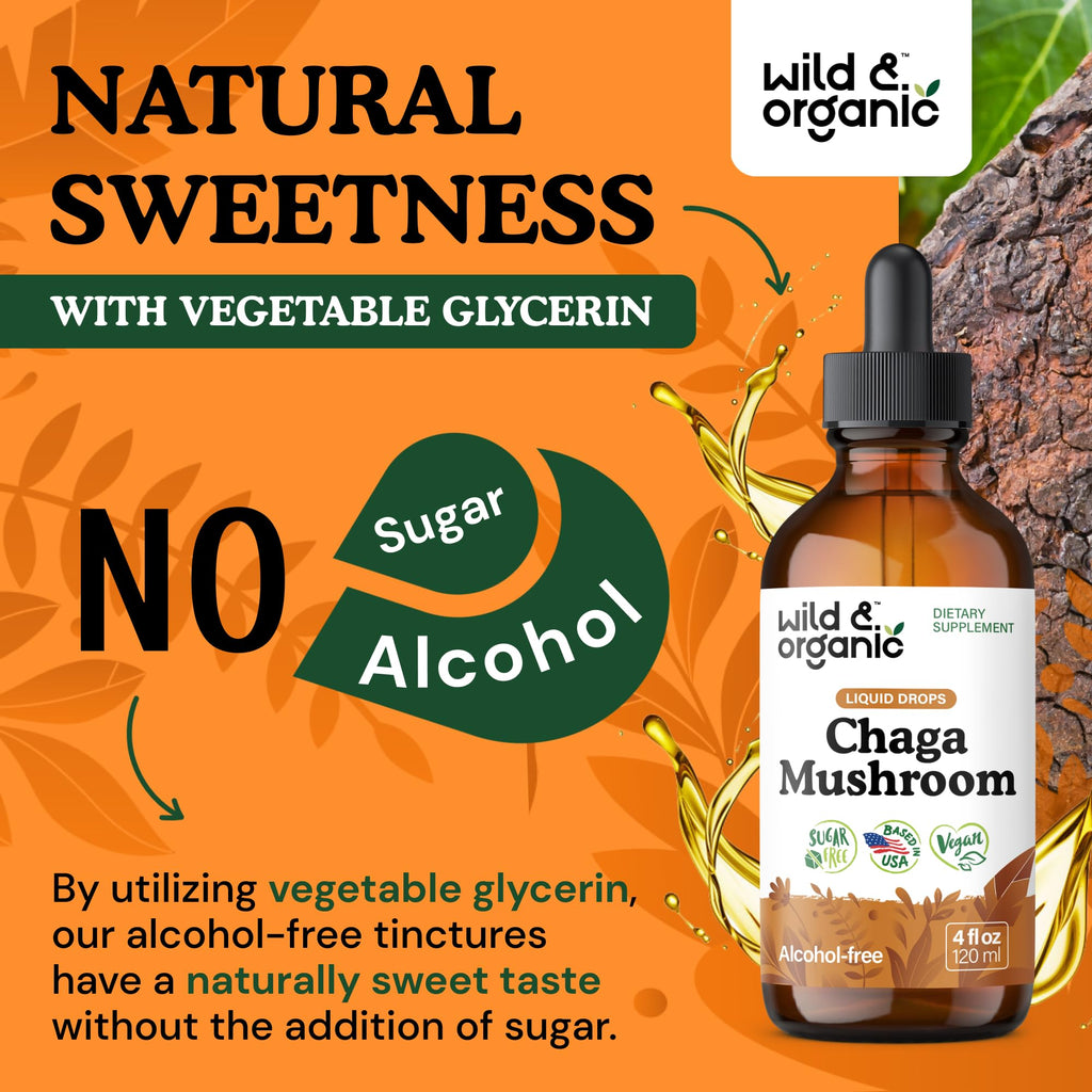 wild & organic chaga mushroom benefits