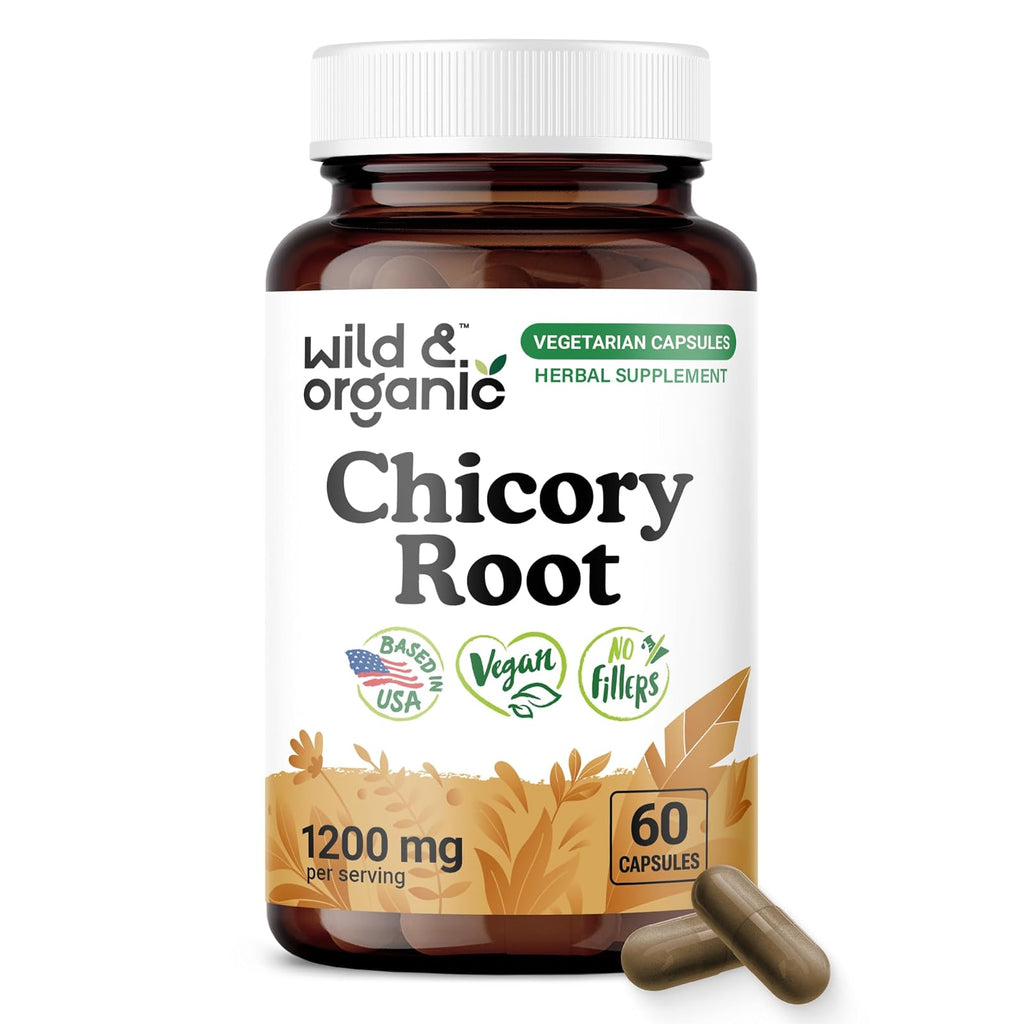 Wild & Organic chicory root capsules