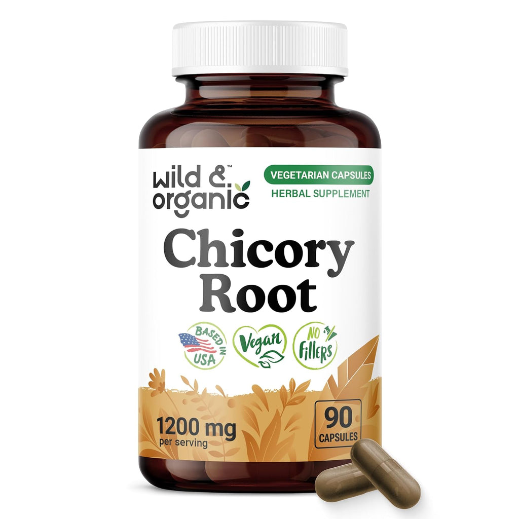 Wild & Organic chicory root capsules