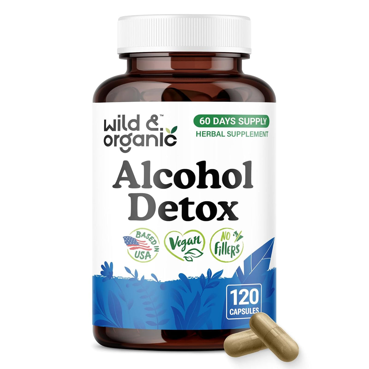 Wild & Organic detox capsules for cleansing