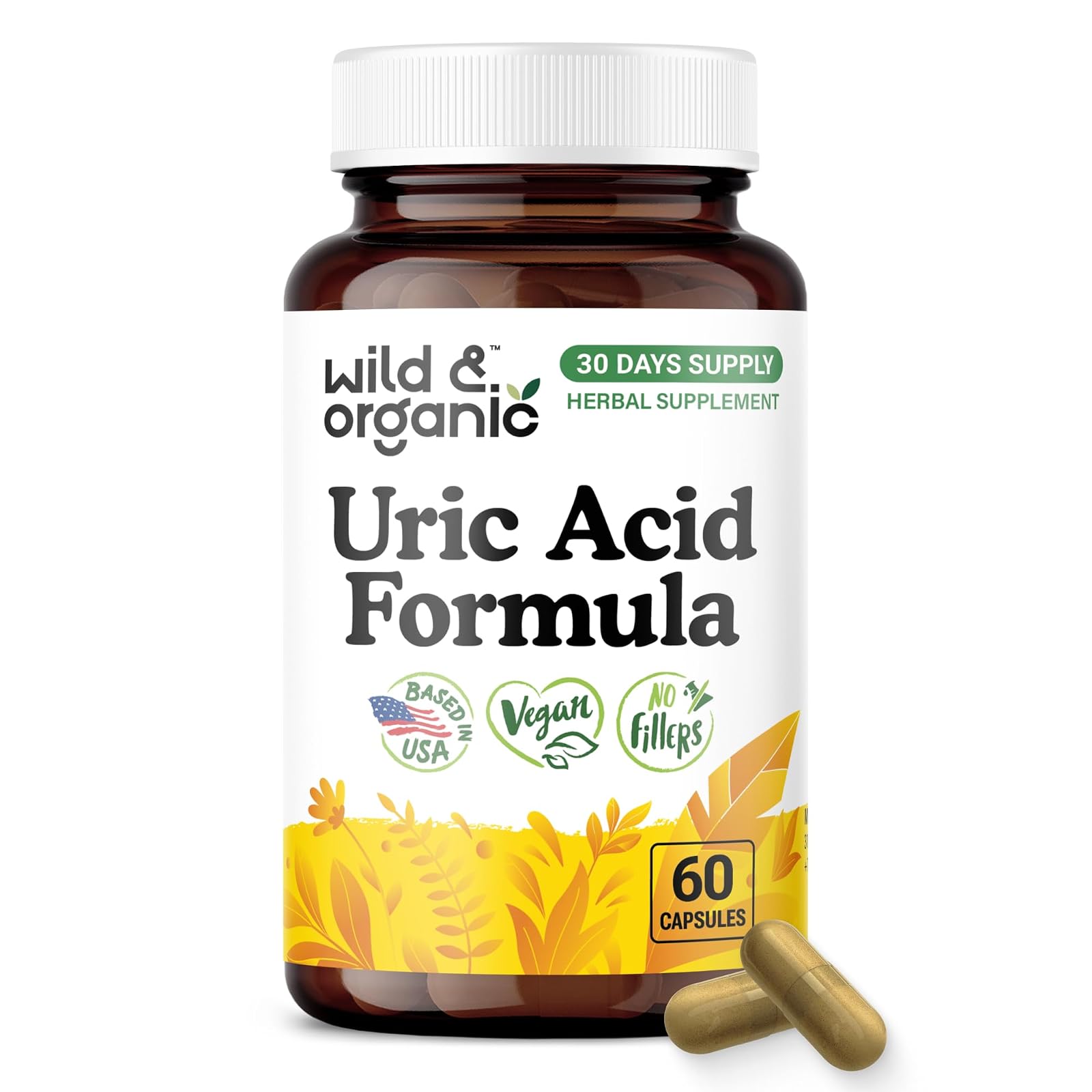Wild & Organic detox tea capsules