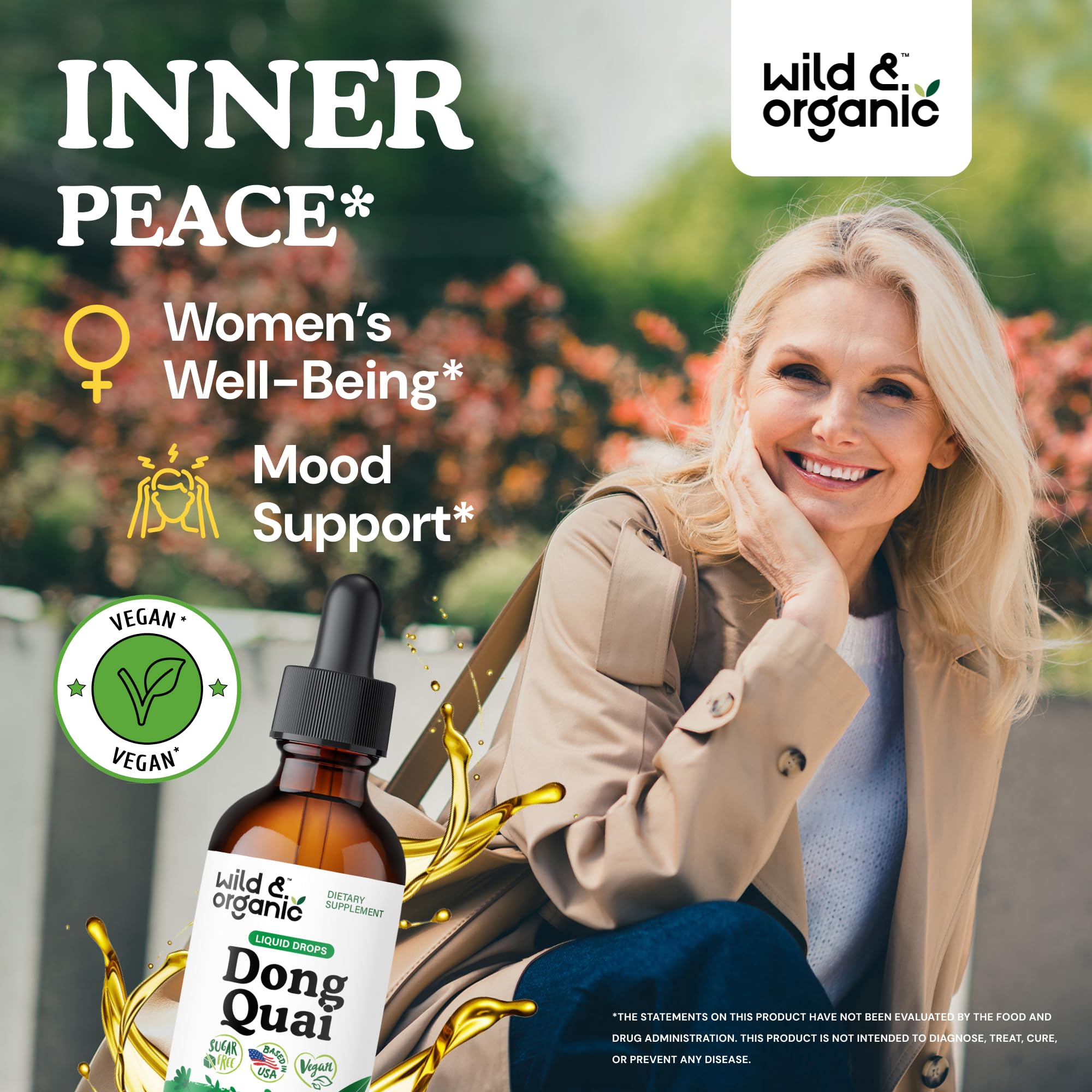 wild organic dong quai root drops