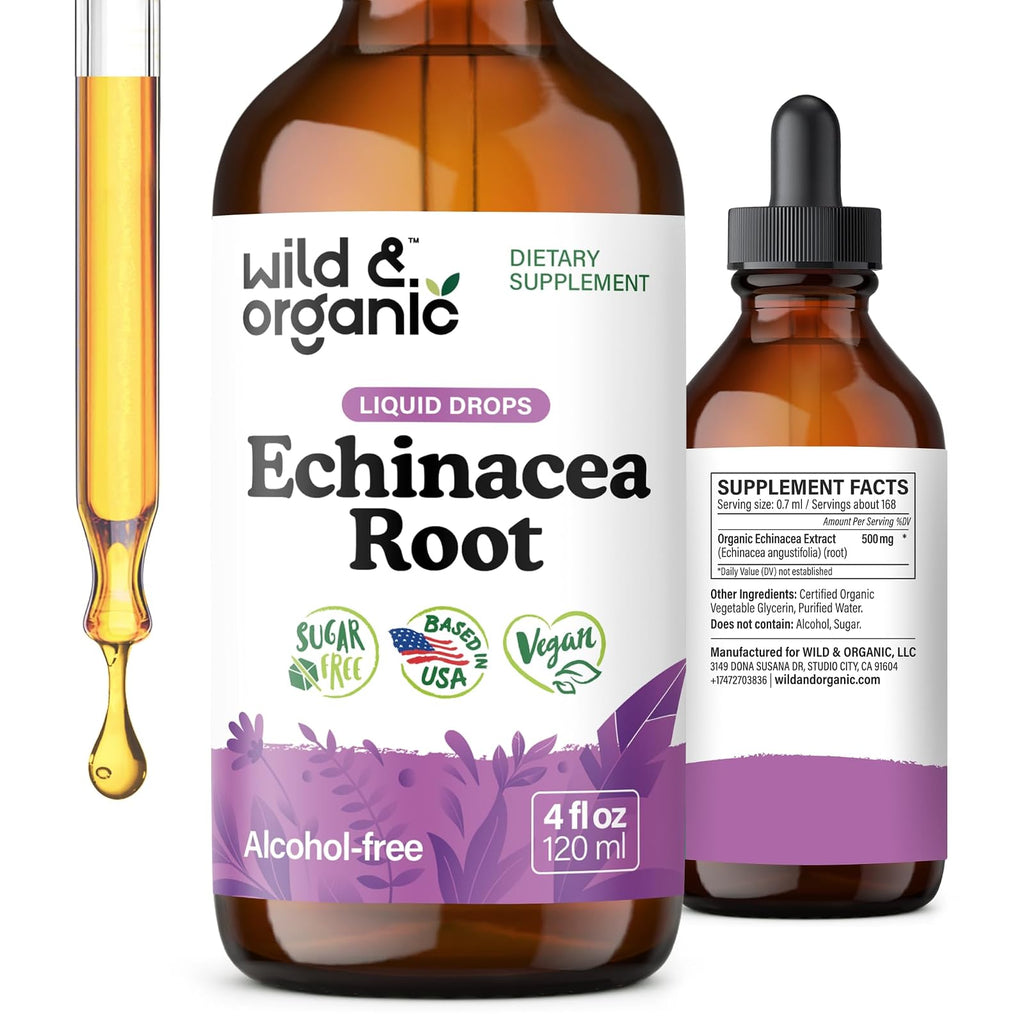 wild organic echinacea drops benefits