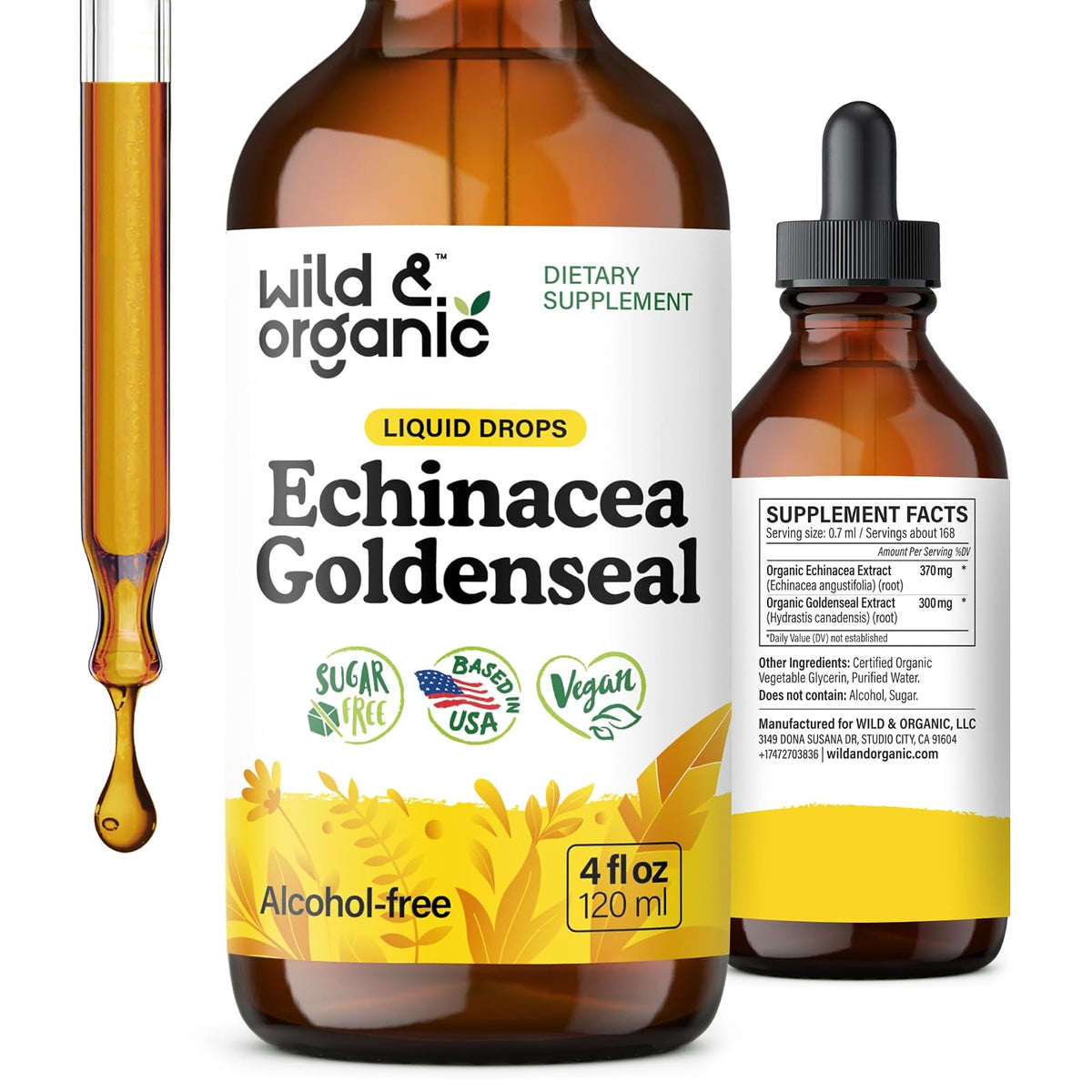 wild organic echinacea tincture benefits