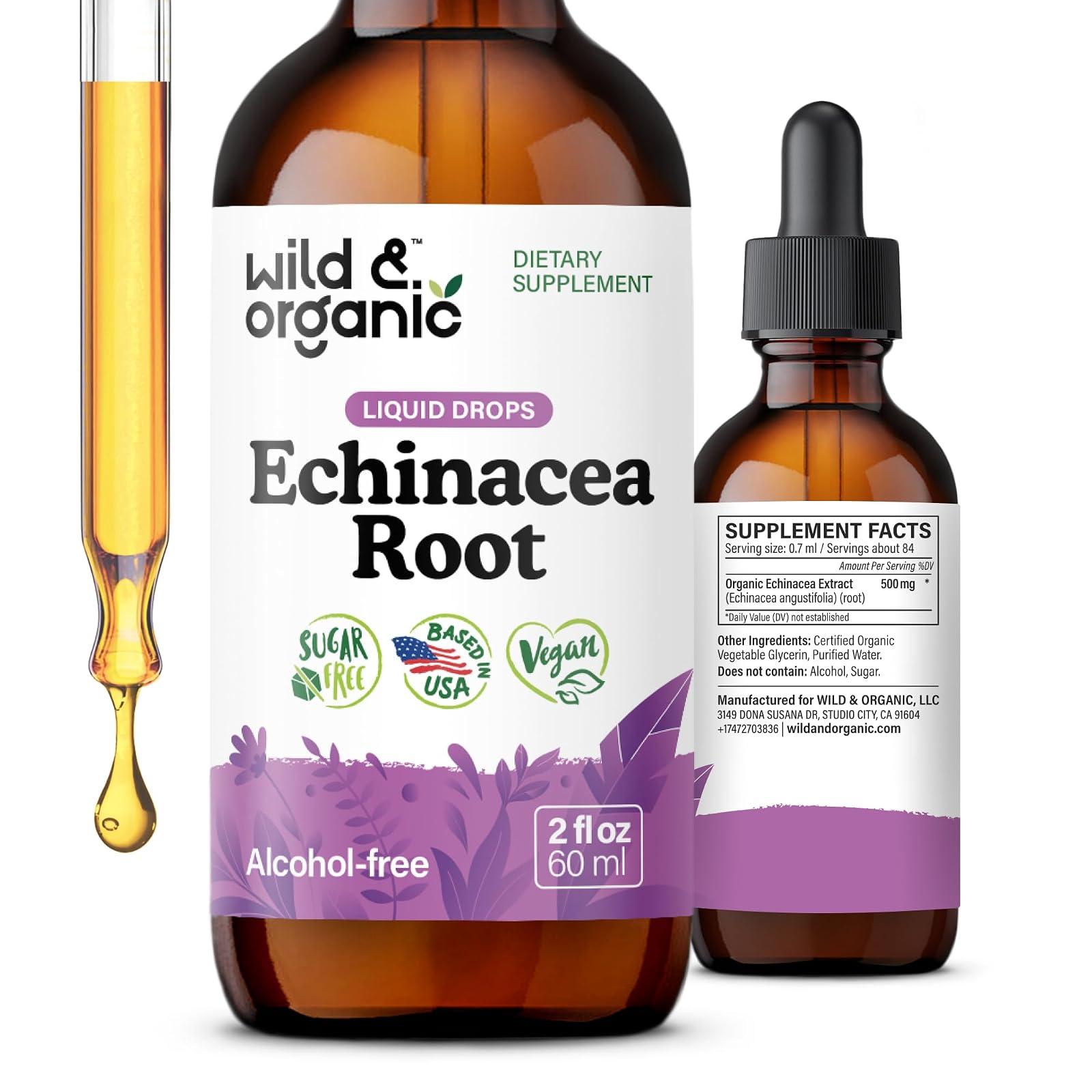 wild organic echinacea tincture benefits