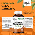 Wild & Organic health supplement capsules