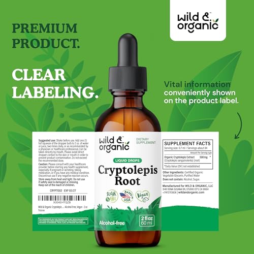 Wild & Organic herbal supplement for wellness