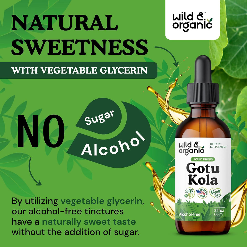 Wild & Organic herbal tincture for vitality
