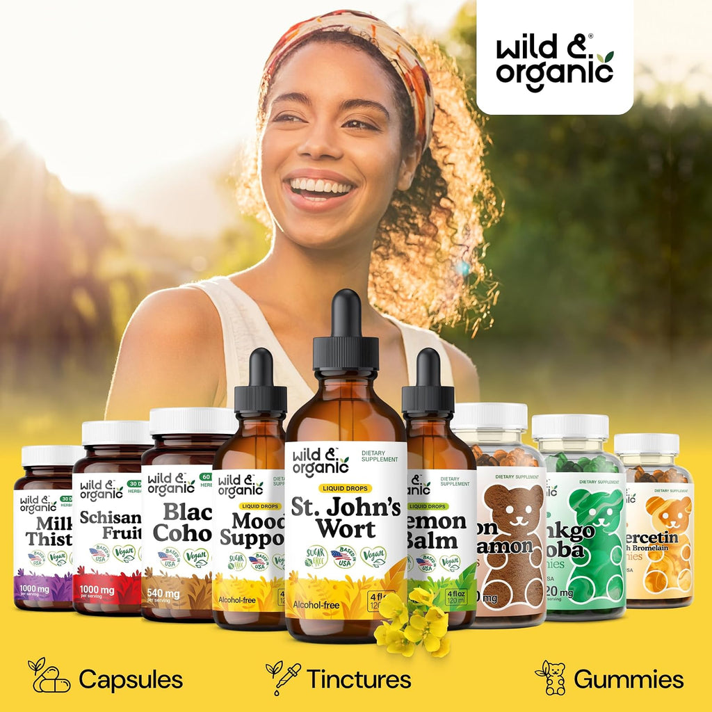 Wild & Organic herbal tincture for wellness