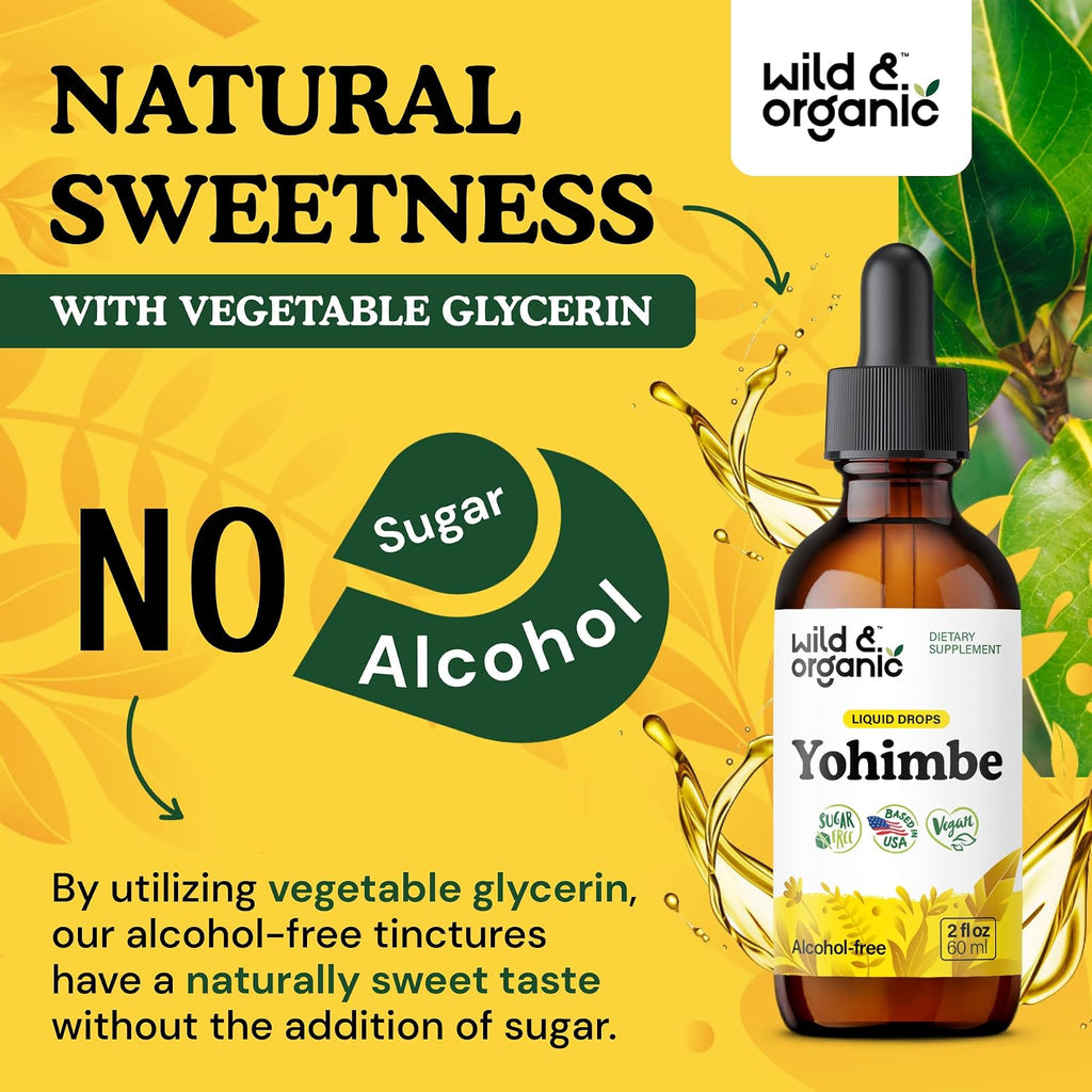 Wild & Organic herbal Yohimbe formula