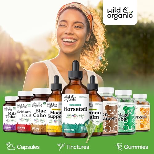 Wild & Organic horsetail benefits