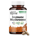 Wild & Organic immune mushroom capsules
