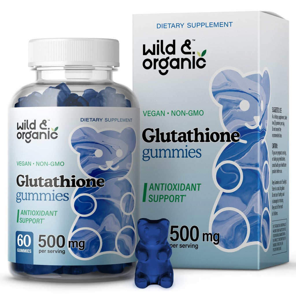 Wild & Organic L-Glutathione gummies for detox