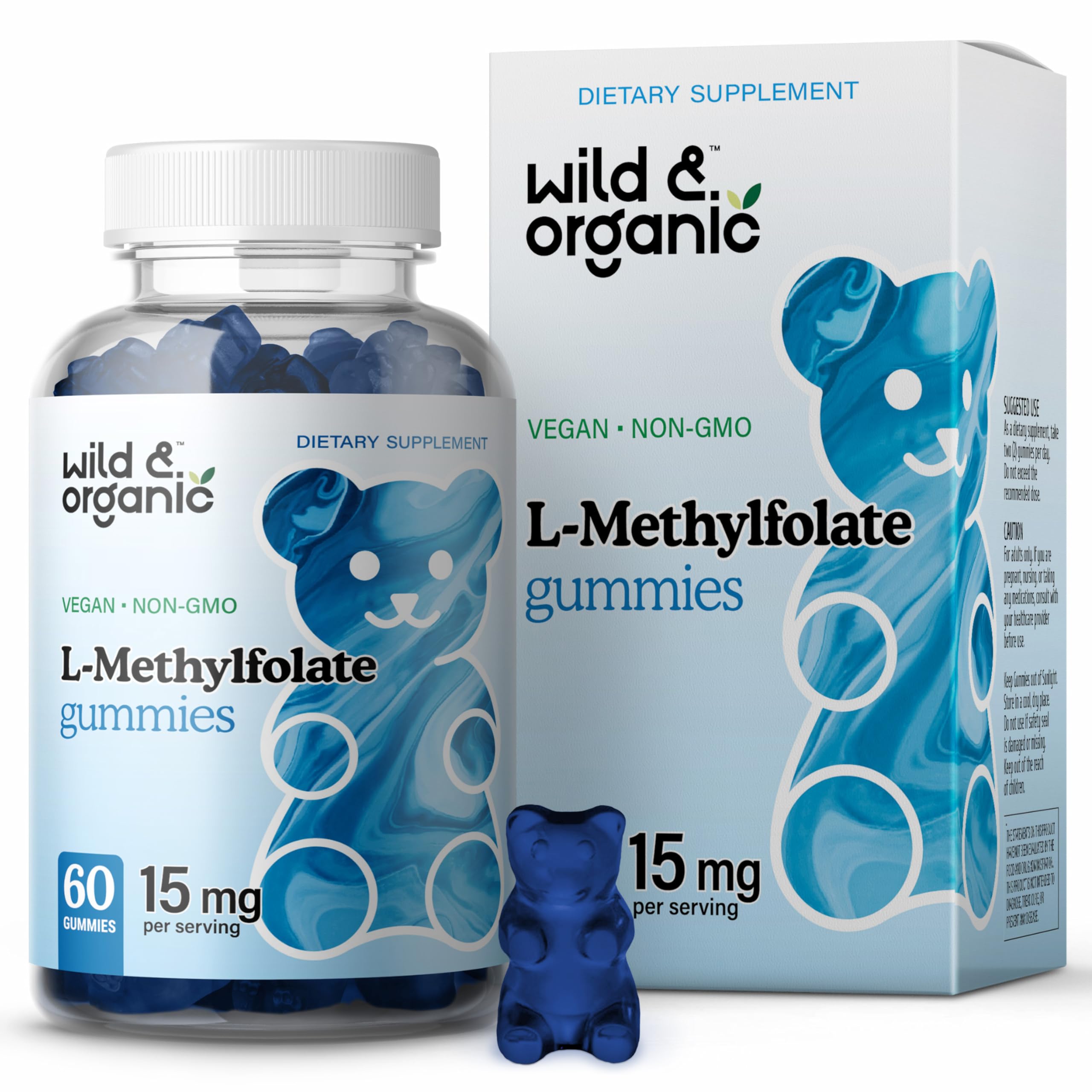 Wild & Organic L-Methylfolate gummies