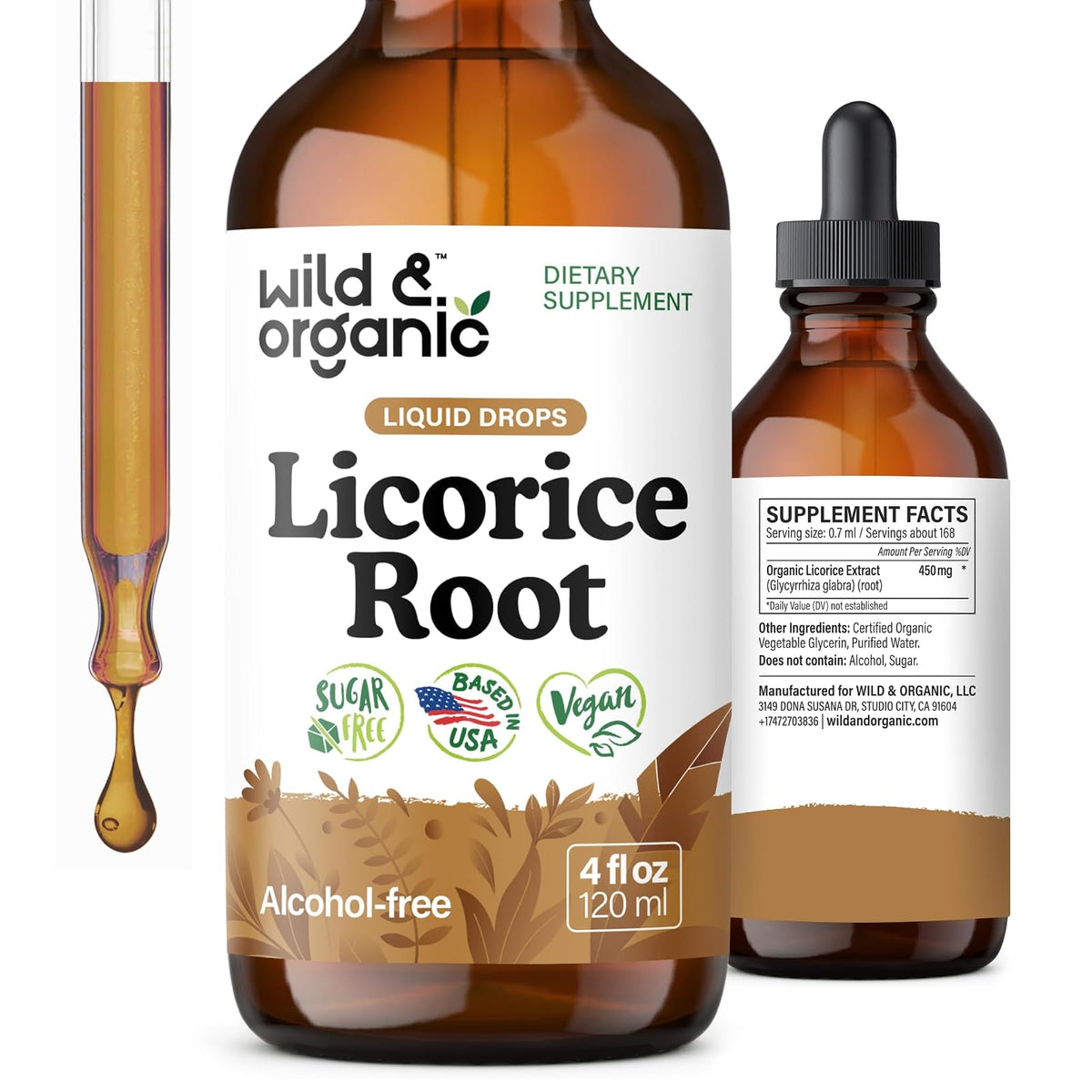 wild organic licorice root tincture benefits