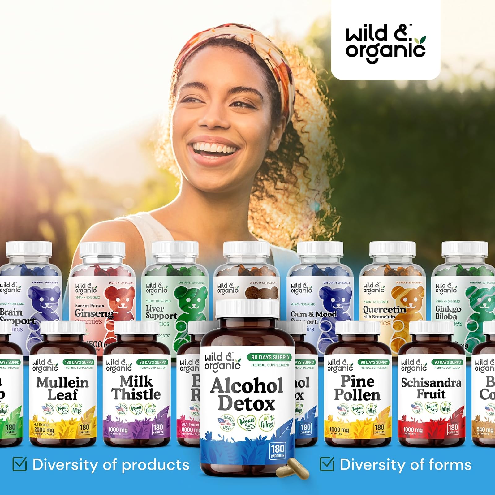 Wild & Organic liver extracts for detoxification