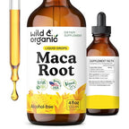 Wild & Organic maca root liquid drops