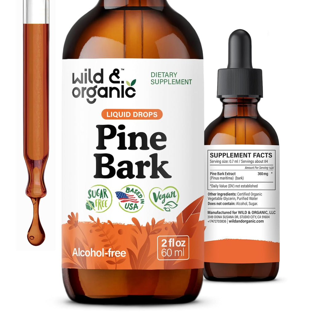 Wild & Organic Pine Bark Extract benefits