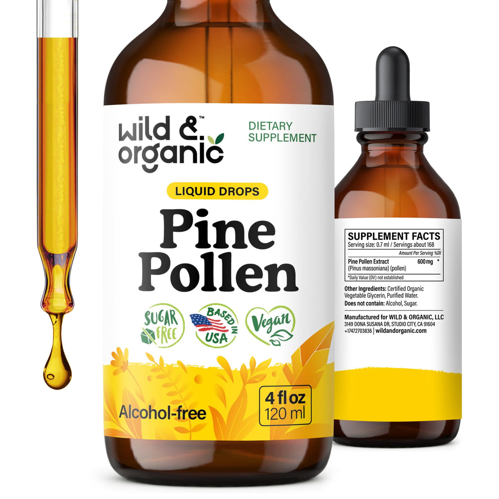 wild organic pine pollen tincture benefits