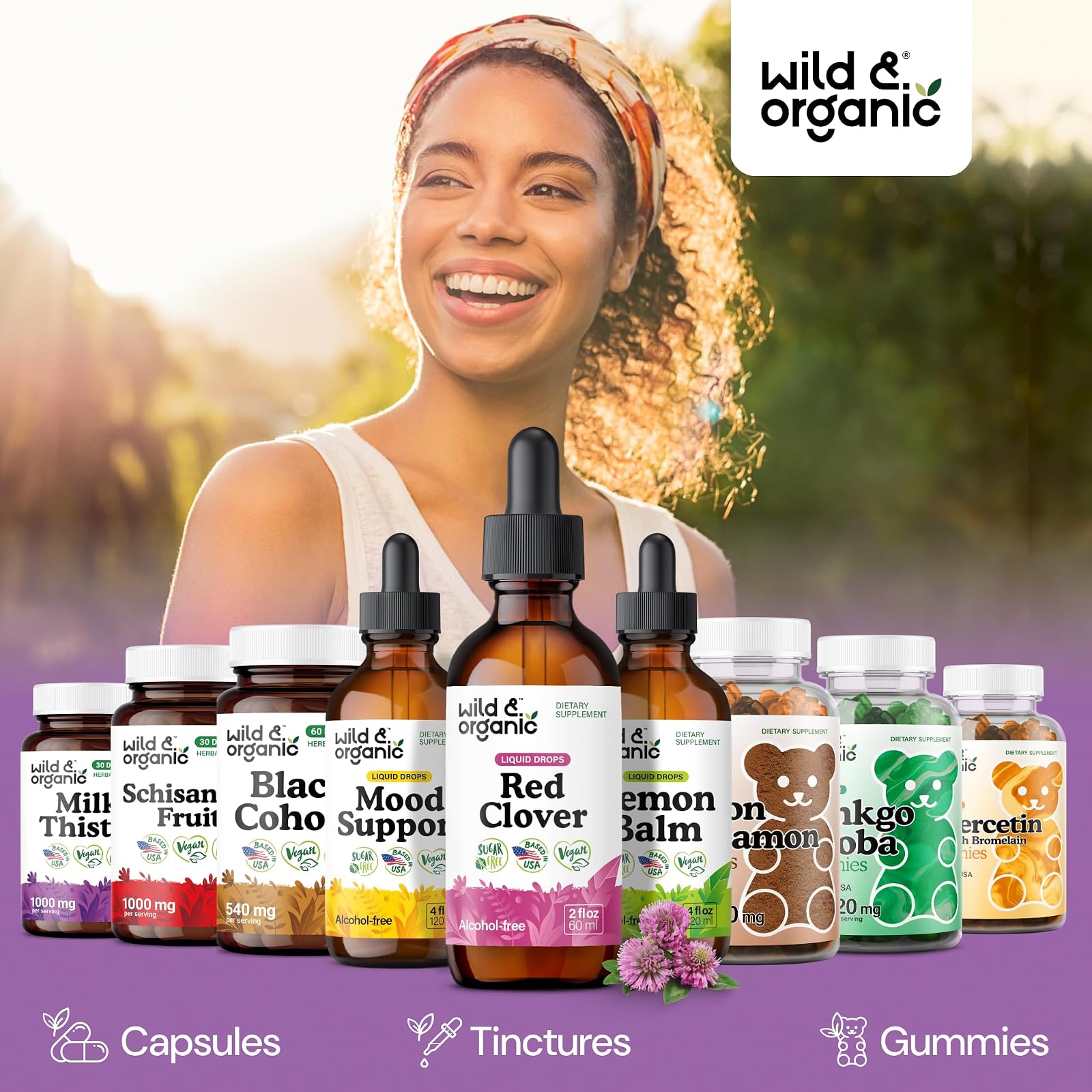 wild & organic red clover extract