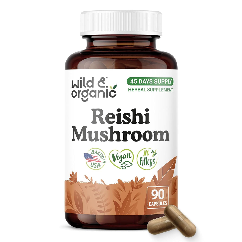 Wild & Organic Reishi mushroom capsules