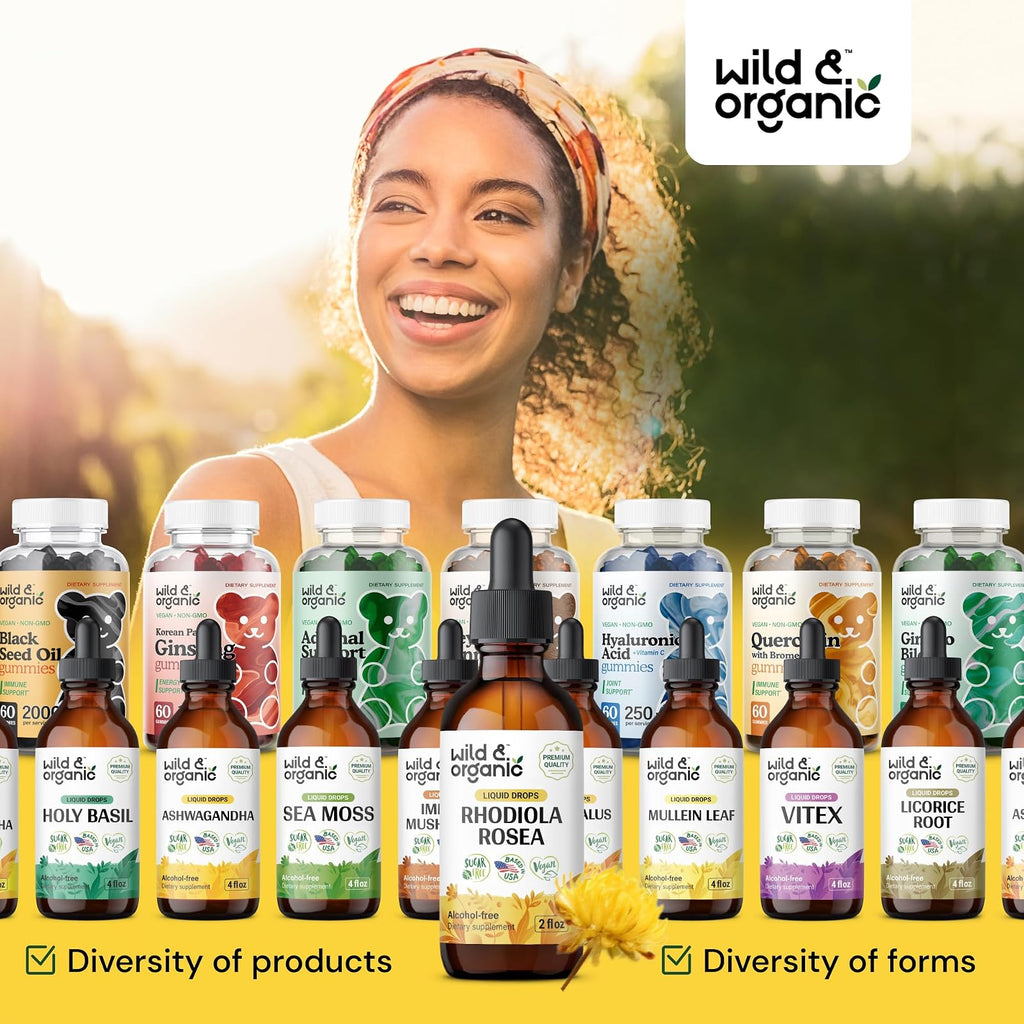 wild & organic rhodiola for endurance