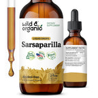 Wild & Organic sarsaparilla root detox drops